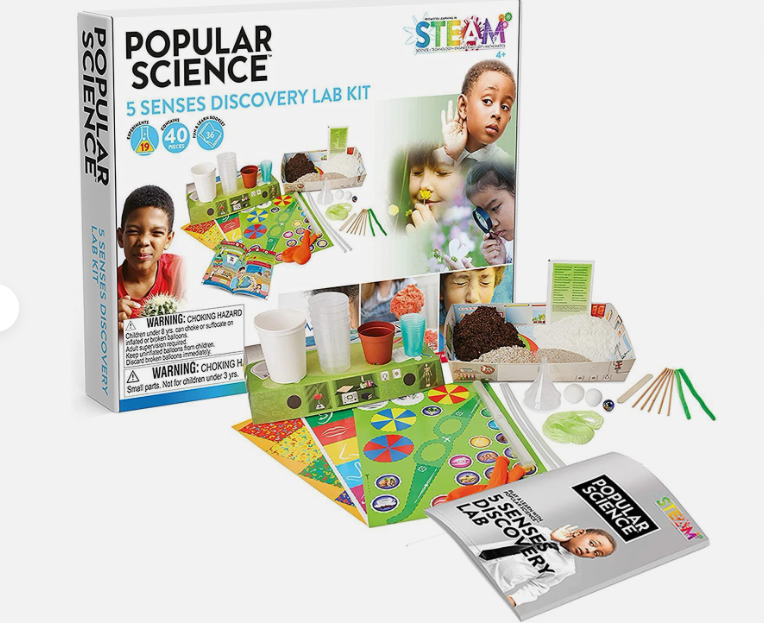 Popular Science 5 Senses Discovery Lab Kit – Lincraft New Zealand