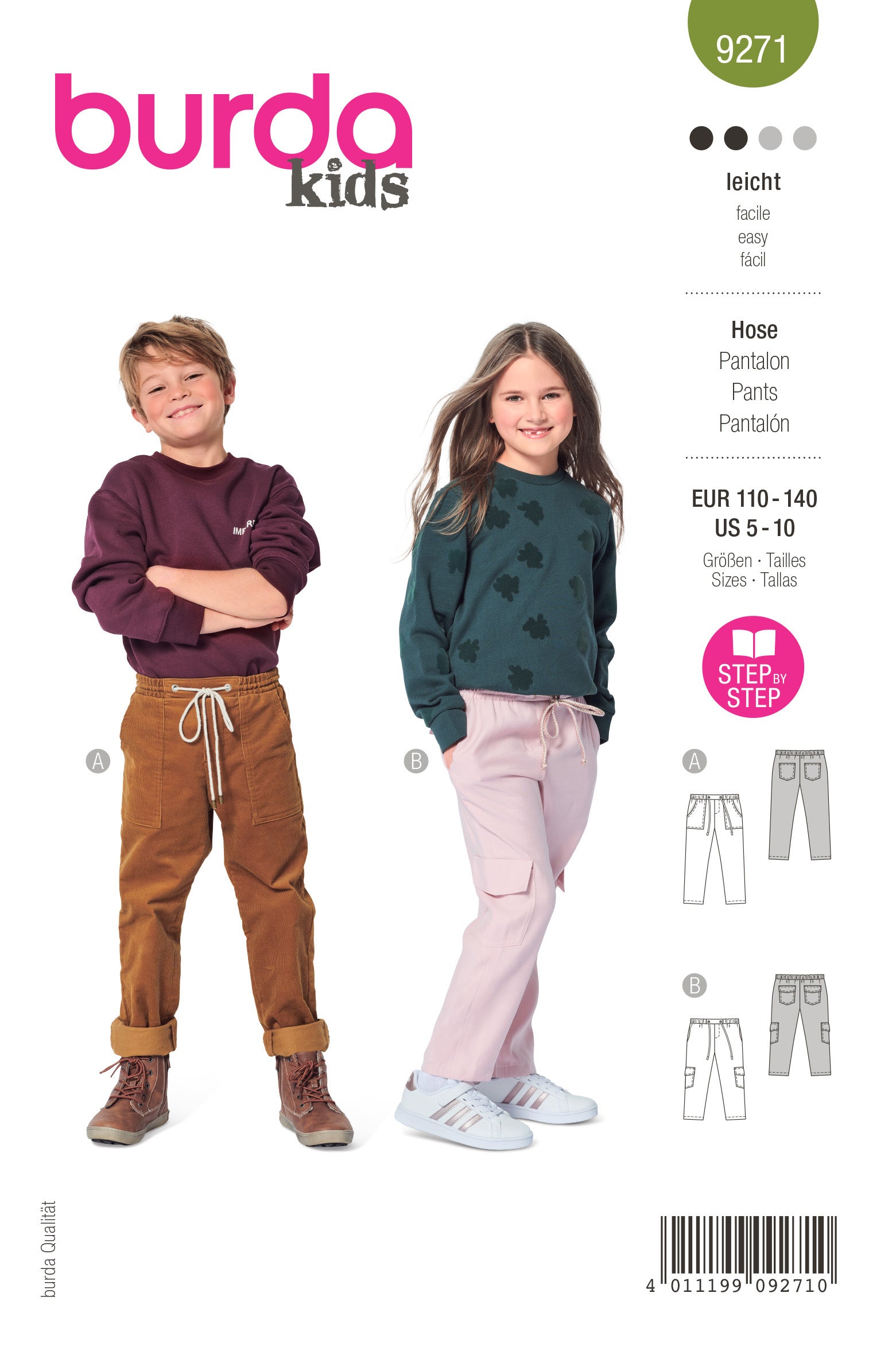 Burda X09271 Child Skirt/Pants – Lincraft New Zealand