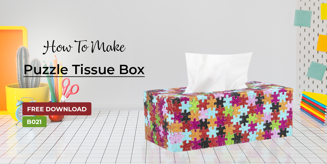 B021 Puzzle Tissue Box – Lincraft New Zealand