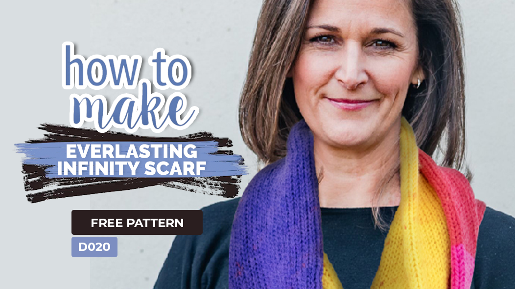 D020 Everlasting Infinity Scarf – Lincraft New Zealand
