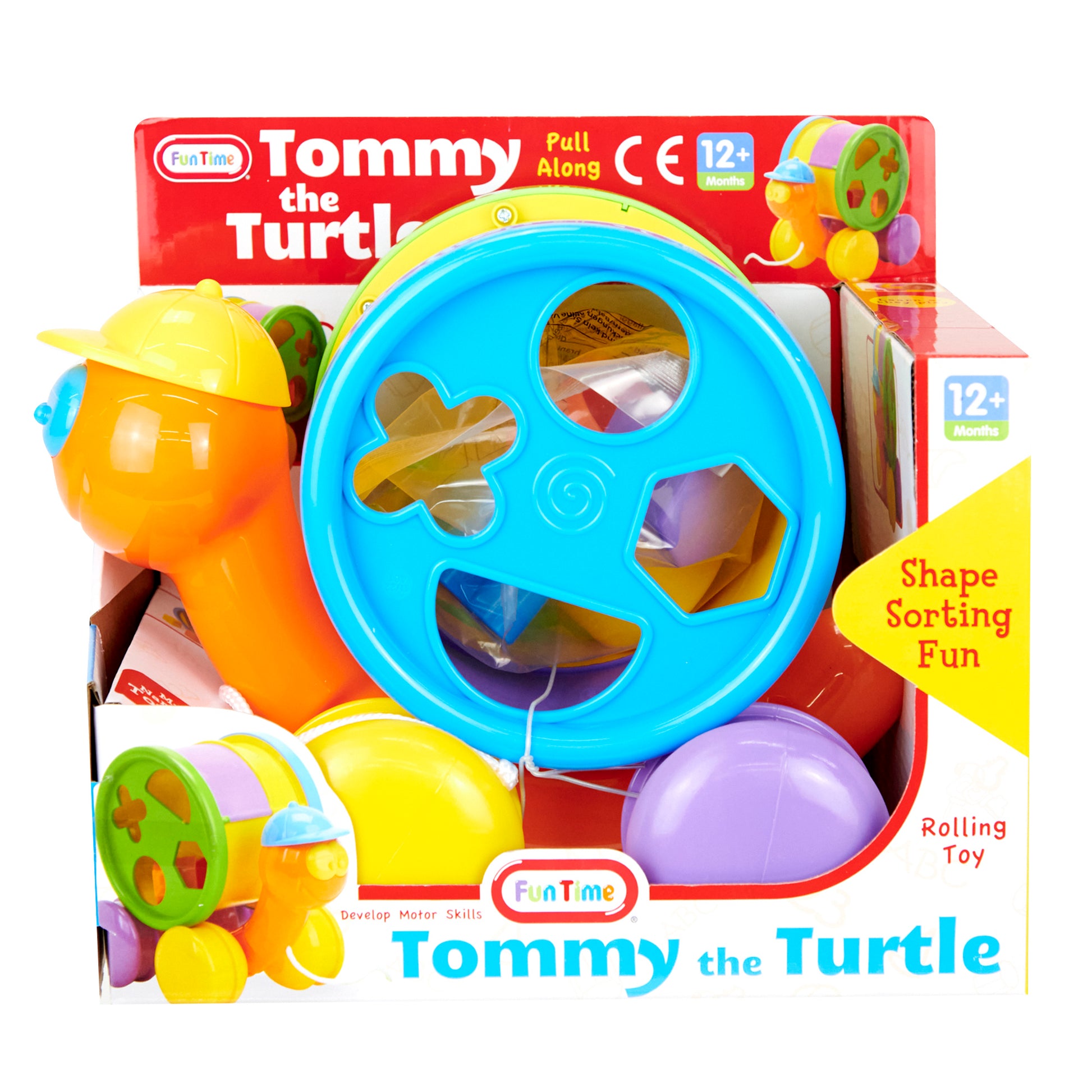 Funtime Tommy The Turtle Pull Along – Lincraft New Zealand