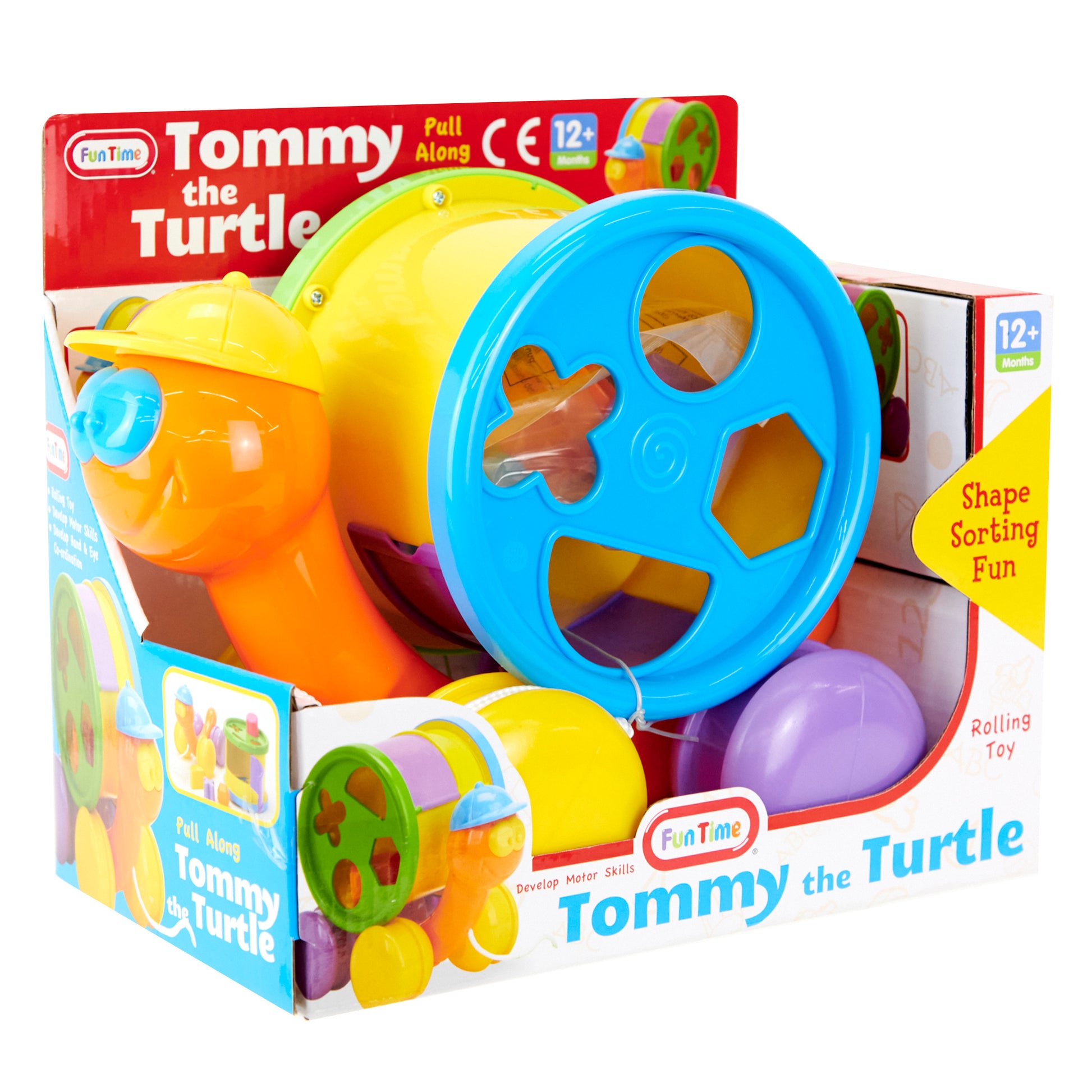 Funtime Tommy The Turtle Pull Along – Lincraft New Zealand