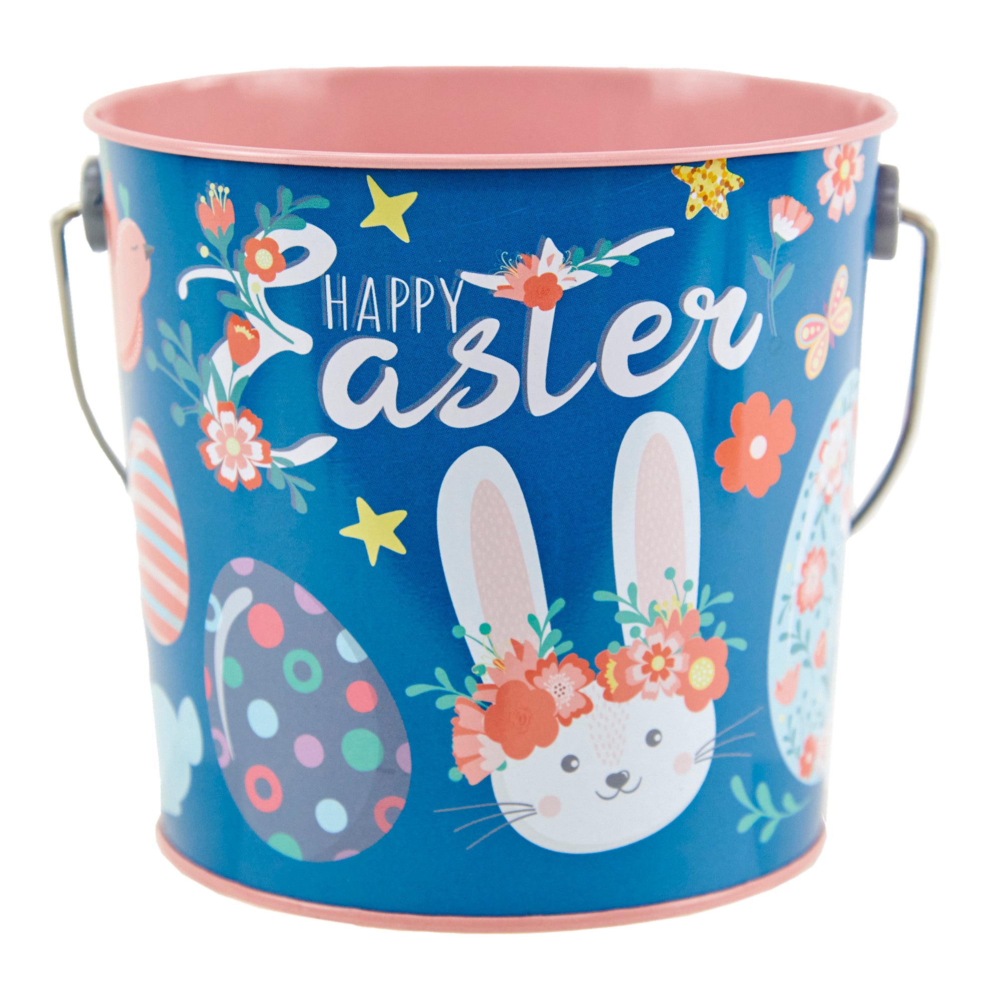 Metal Easter Bucket 'B' Medium Assorted 13x12.2cm – Lincraft New Zealand