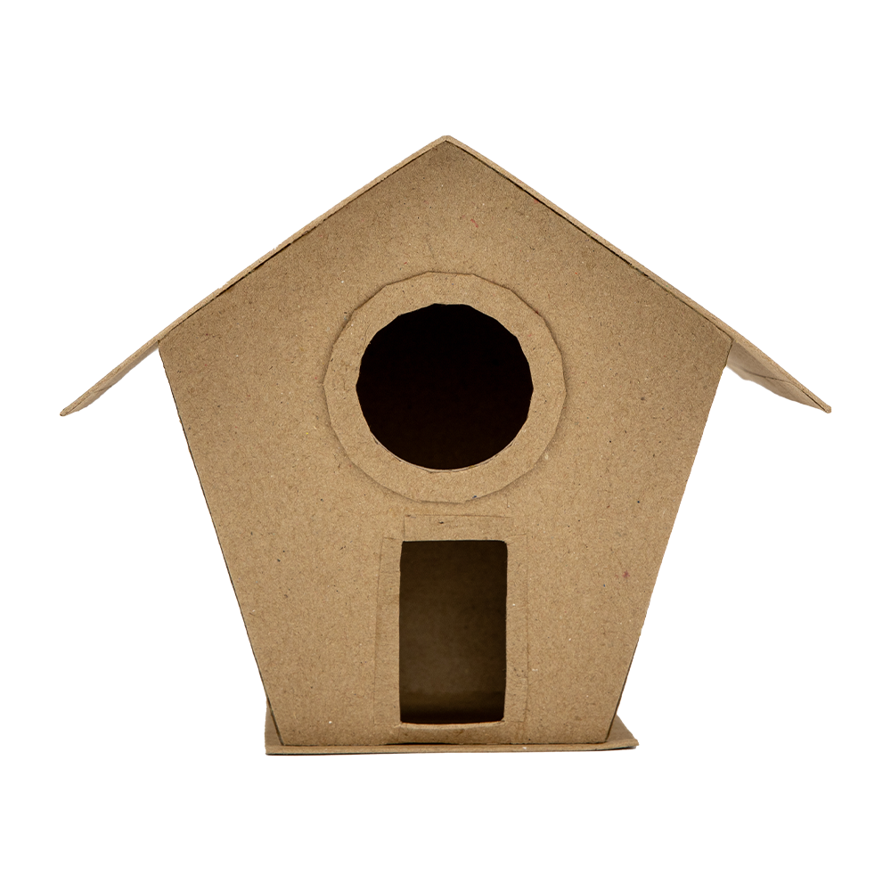 Paper Mache Bird House - 19x18cm – Lincraft New Zealand
