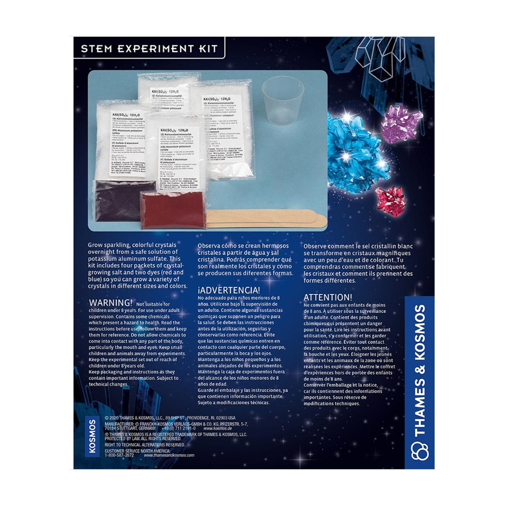 STEM Experiment Crystal Growing – Lincraft New Zealand