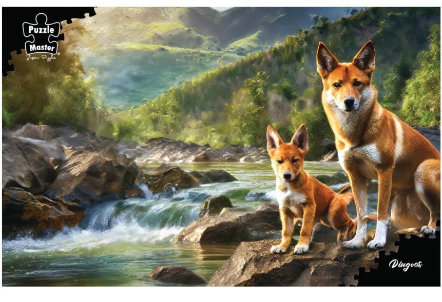 1000-Piece Jigsaw Puzzle, Master Dingoes – Lincraft New Zealand