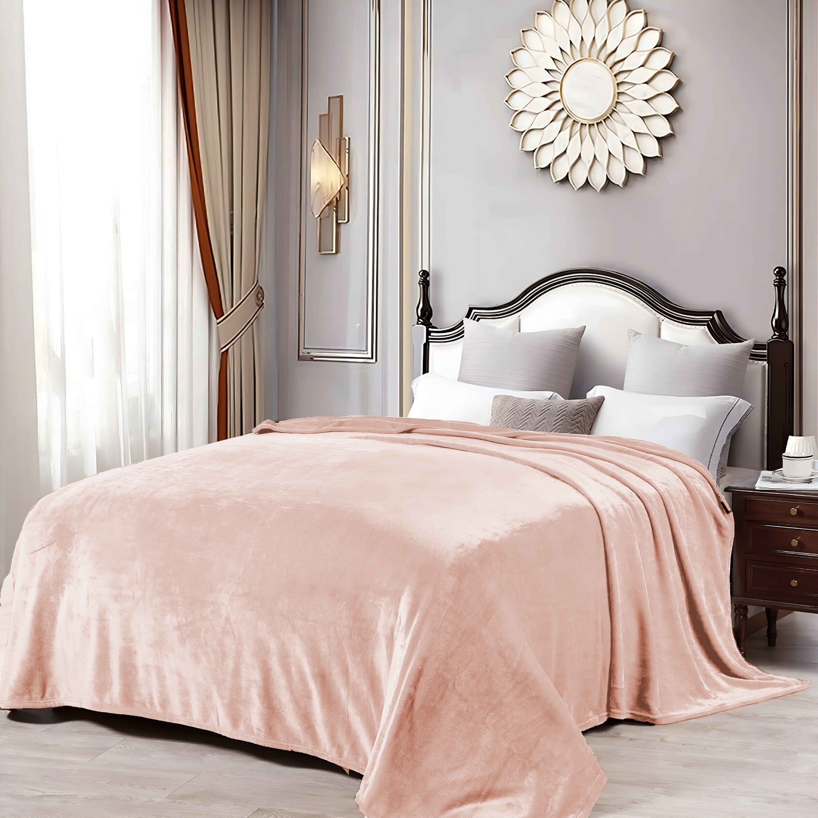 Formr Luxury Mink Blanket, Pink- 2.1m x 2.3m – Lincraft New Zealand