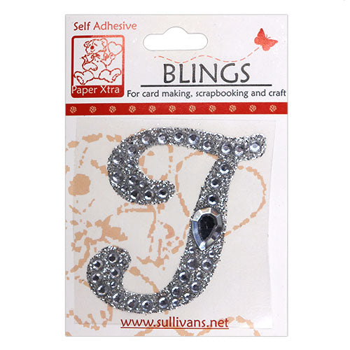 Stick On Bling Letter, Cursive T- 55mm – Lincraft New Zealand