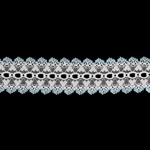 Sullivans Lace Eyelet, Blue Edge- 40mm – Lincraft New Zealand