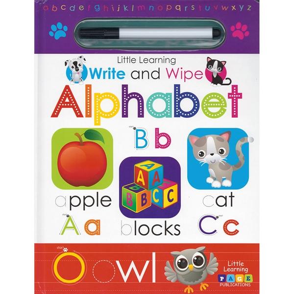 Little Learning Write and Wipe, Alphabet – Lincraft New Zealand