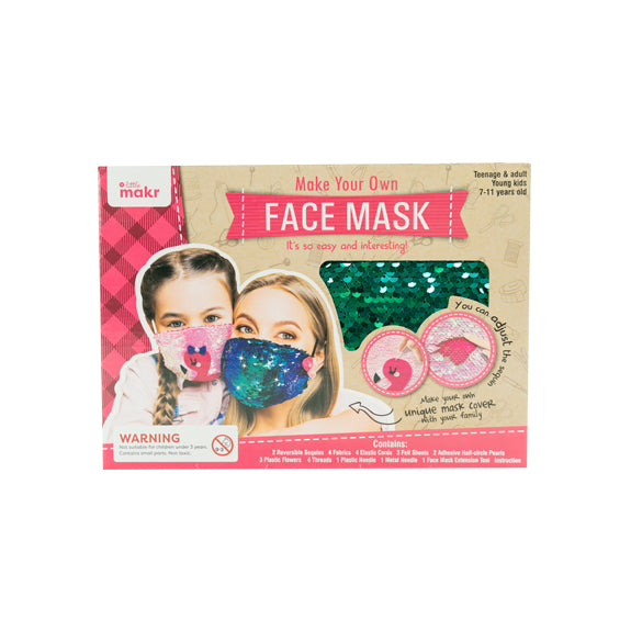 Little Makr Make Your Own Sequin Face Mask Kit – Lincraft New Zealand