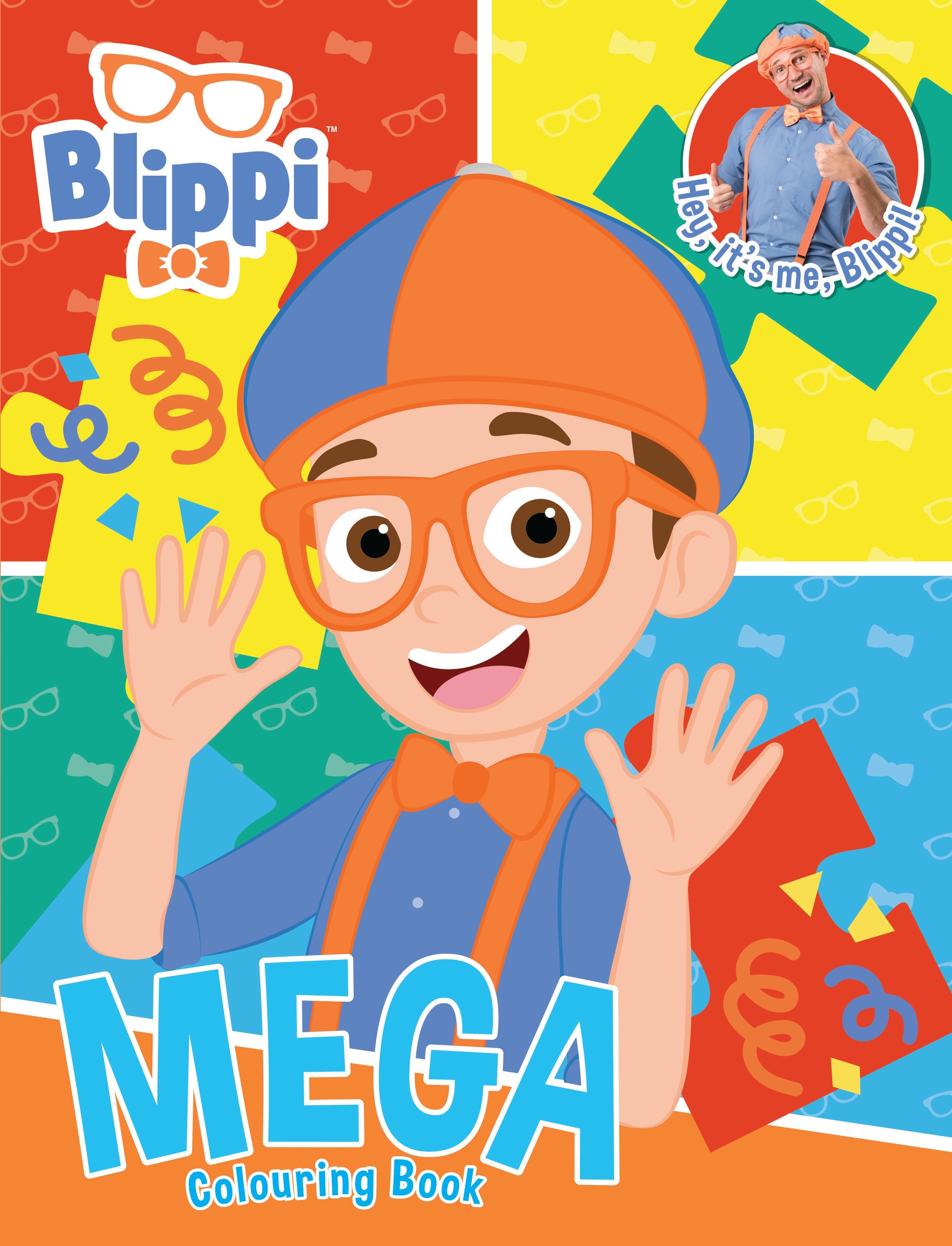 Mega Colouring Book, Blippi – Lincraft New Zealand