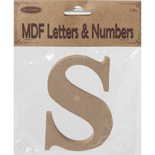 MDF Letter S- 10.5 x 1.5cm – Lincraft New Zealand
