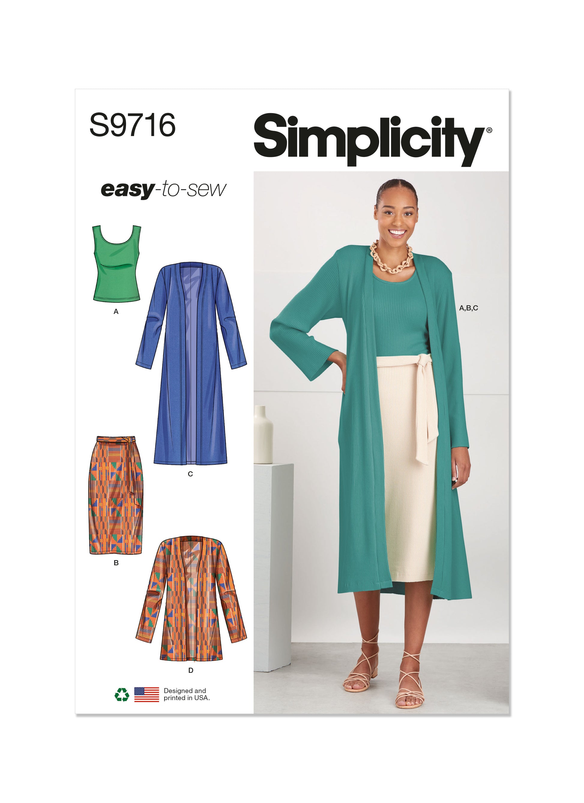 Simplicity Pattern S9716 Misses Sportswear – Lincraft New Zealand